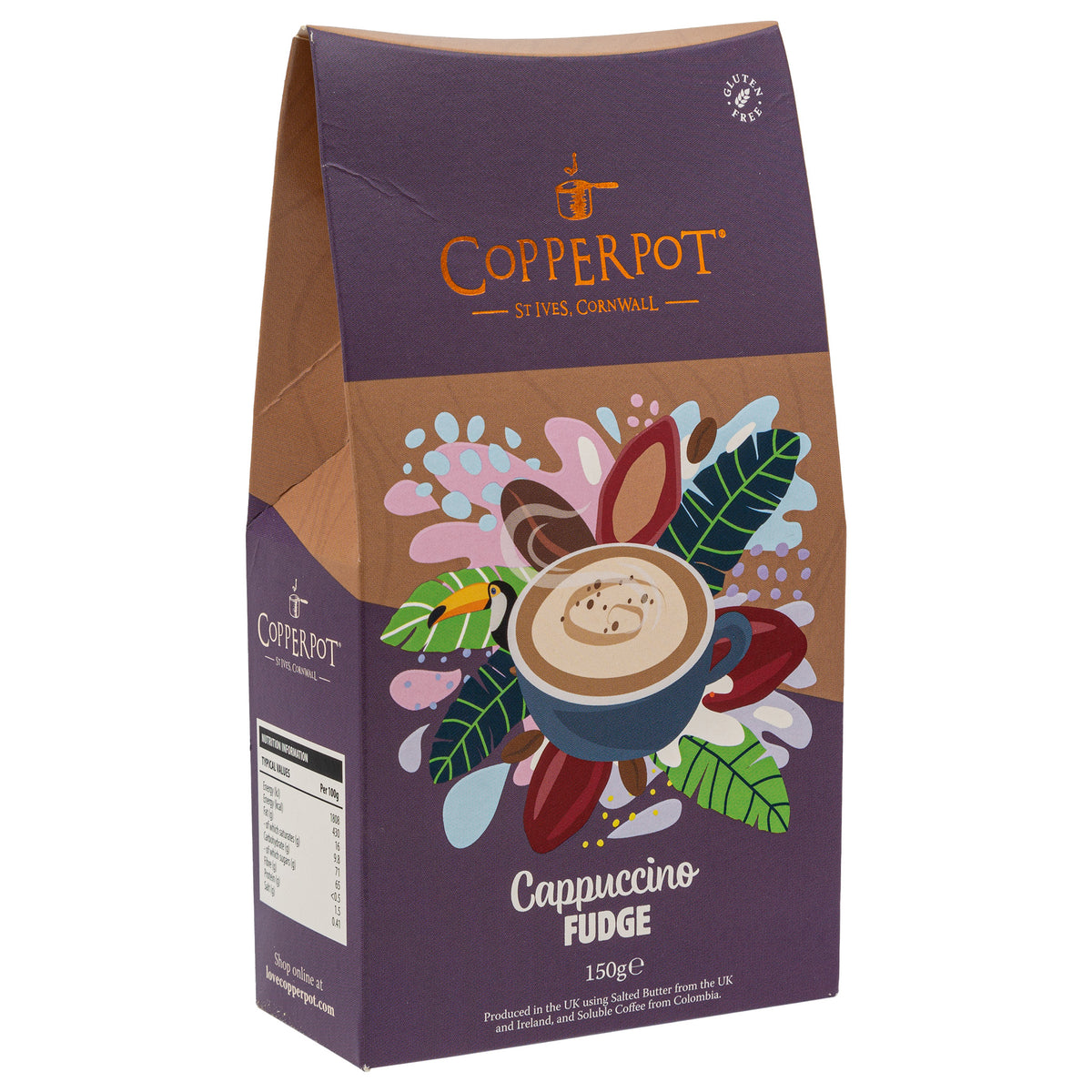Copperpot - Cappuccino Fudge 150g – Lobbs Farm Shop