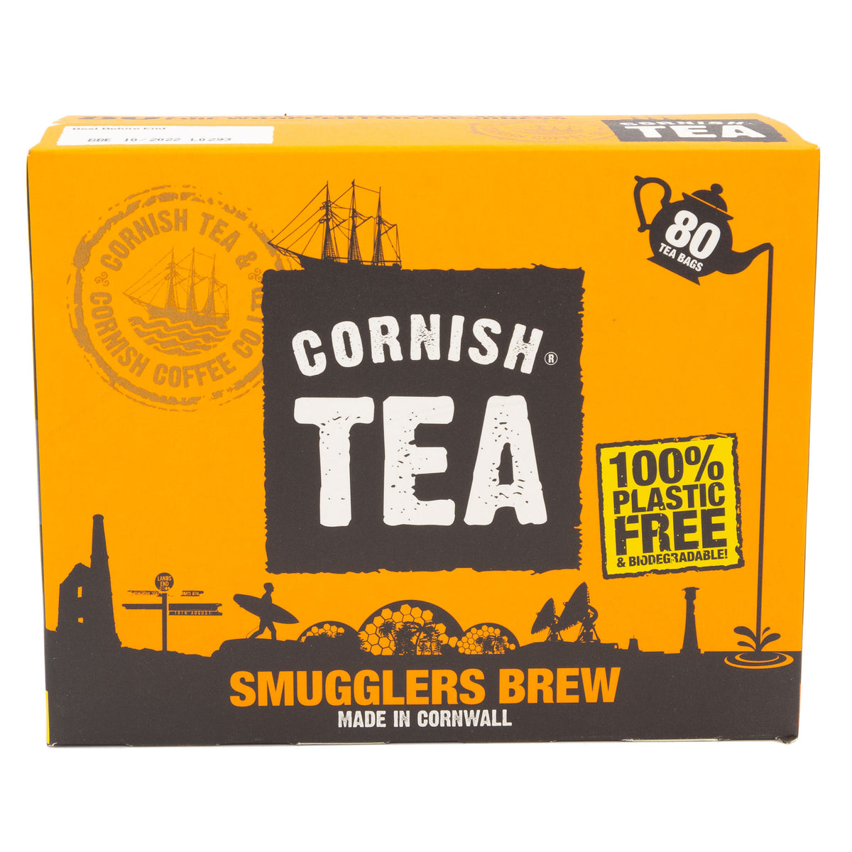 Cornish Tea - Smugglers Brew 80 Tea Bags 250g – Lobbs Farm Shop
